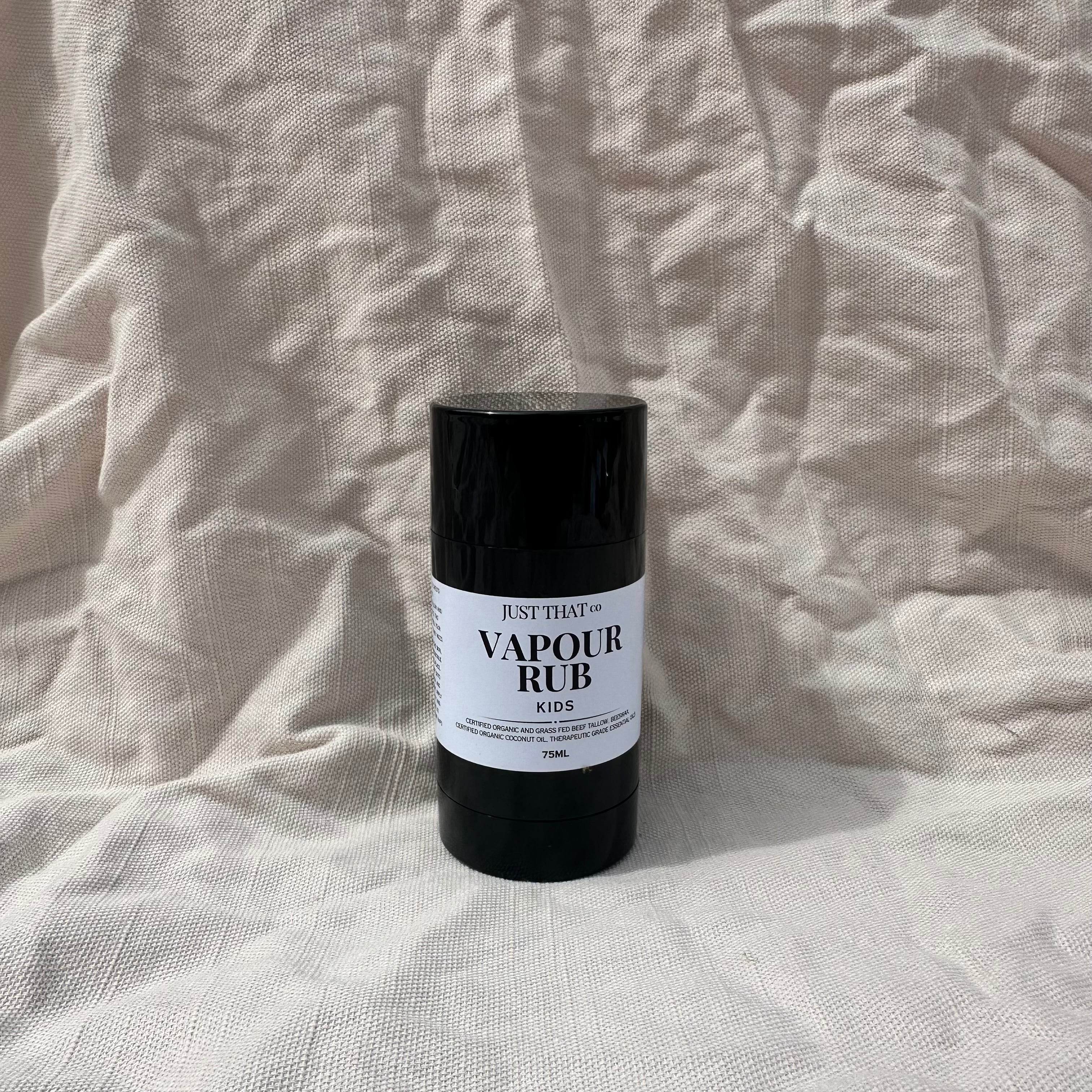Natural Vapour Rub for Kids – Gentle Organic Tallow Chest Balm – just ...